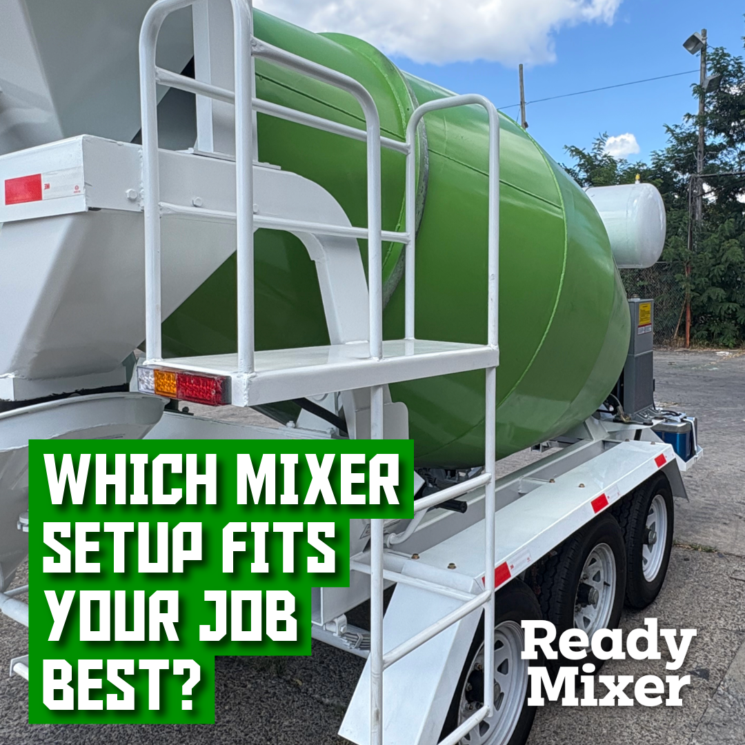 Concrete Mixer Comparison: Which Setup Fits Your Job Best?